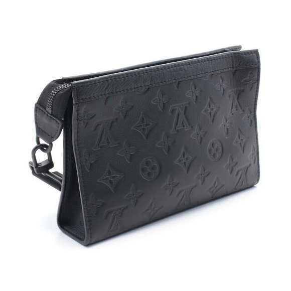 Louis Vuitton | Bags | Louis Vuitton Gaston Shadow Bag Wallet Black ...